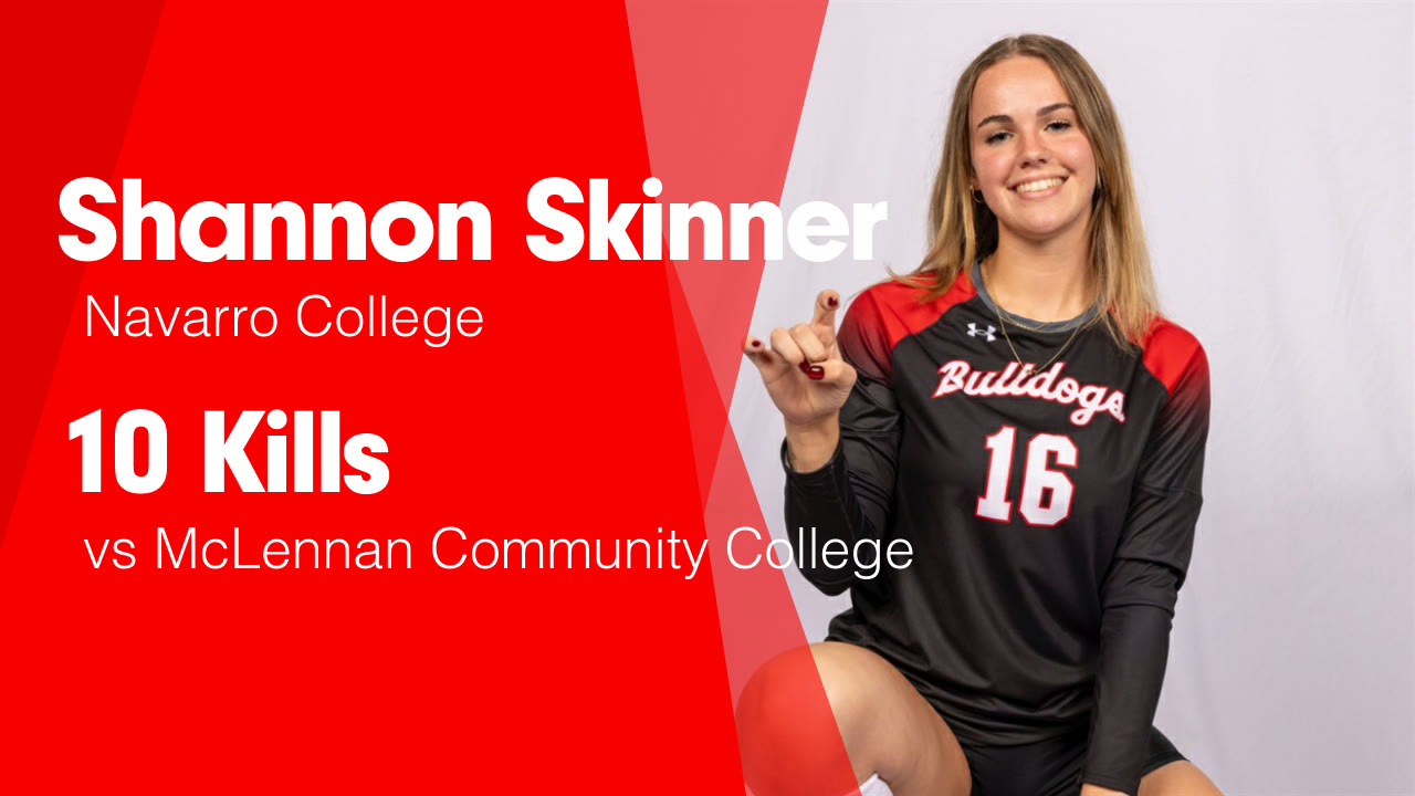 10 Kills vs McLennan Community College - Shannon Skinner highlights - Hudl