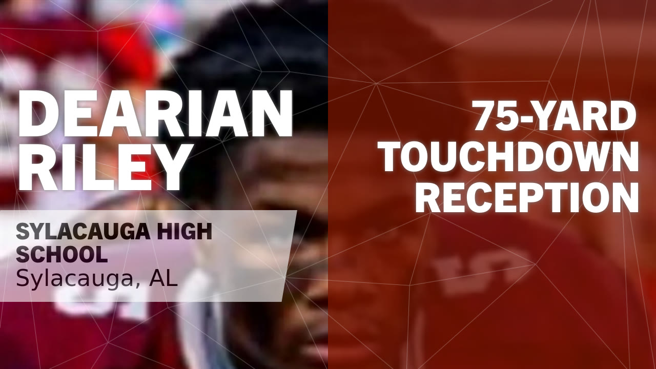 75-yard Touchdown Reception vs Beauregard - DeArian Riley highlights - Hudl