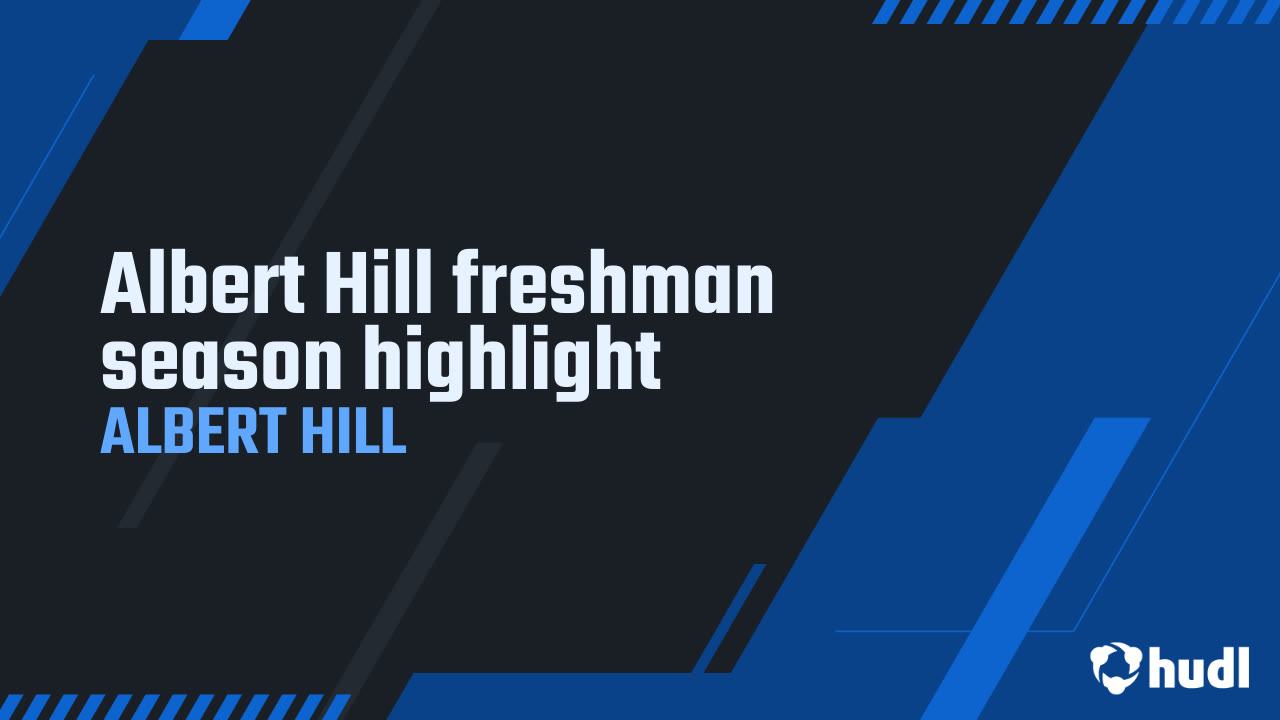 Albert Hill freshman season highlight - ALBERT HILL highlights - Hudl