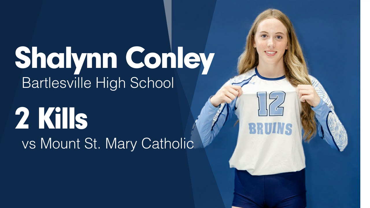 2 Kills vs Mount St. Mary Catholic - Shalynn Conley highlights - Hudl