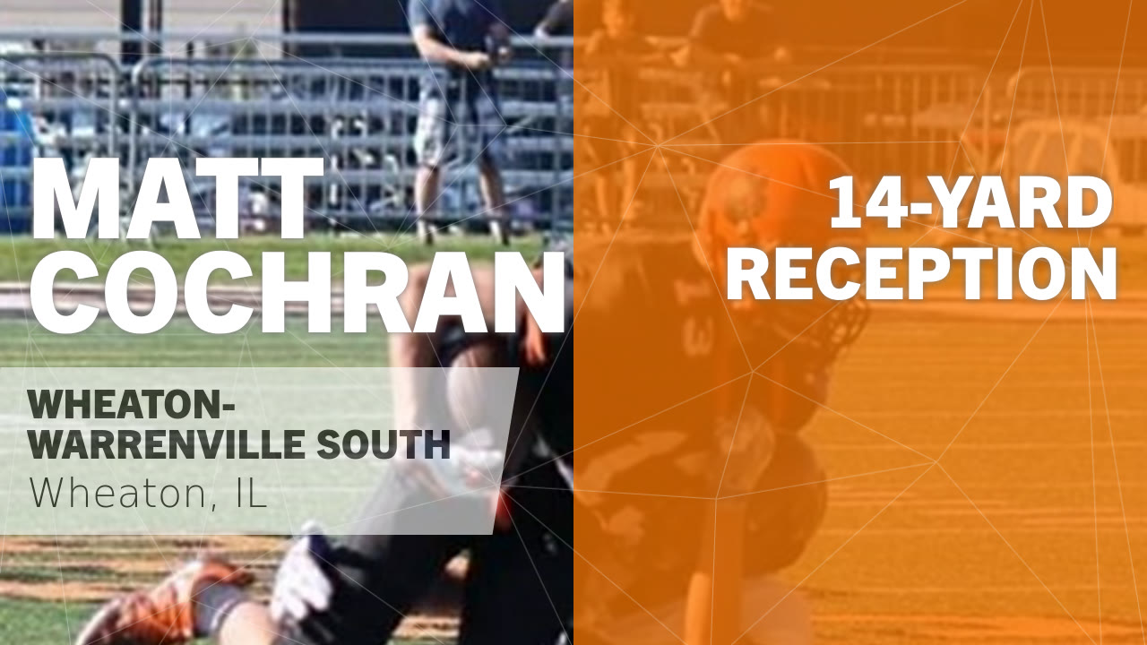 14-yard Reception vs St. Charles East - Matt Cochran highlights - Hudl