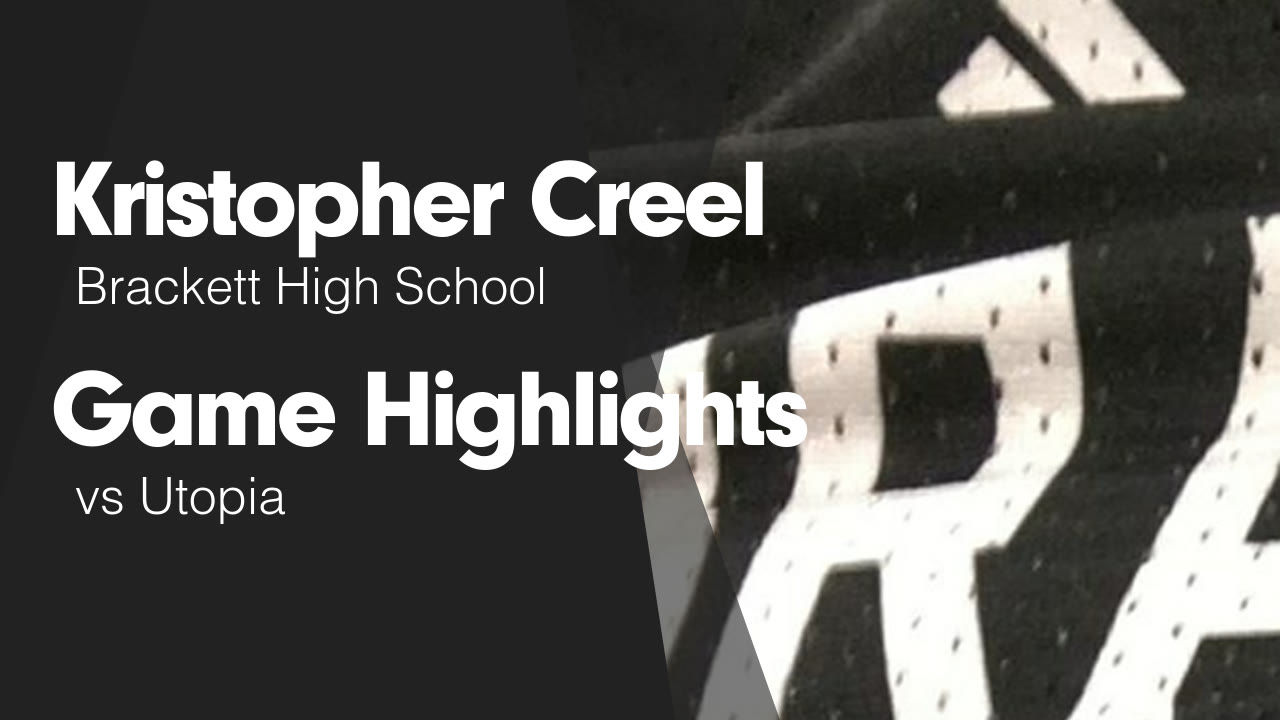 Game Highlights vs Utopia - Kristopher Creel highlights - Hudl