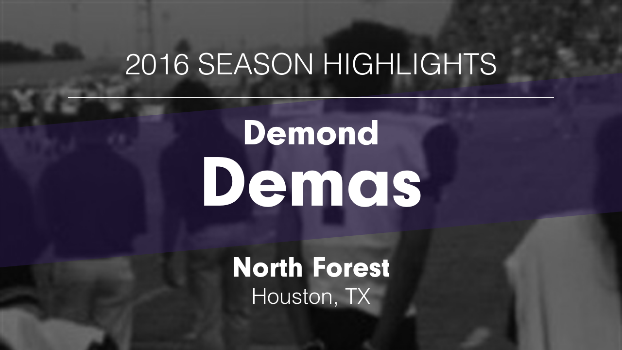 2016 Season Highlights - Demond Demas highlights - Hudl