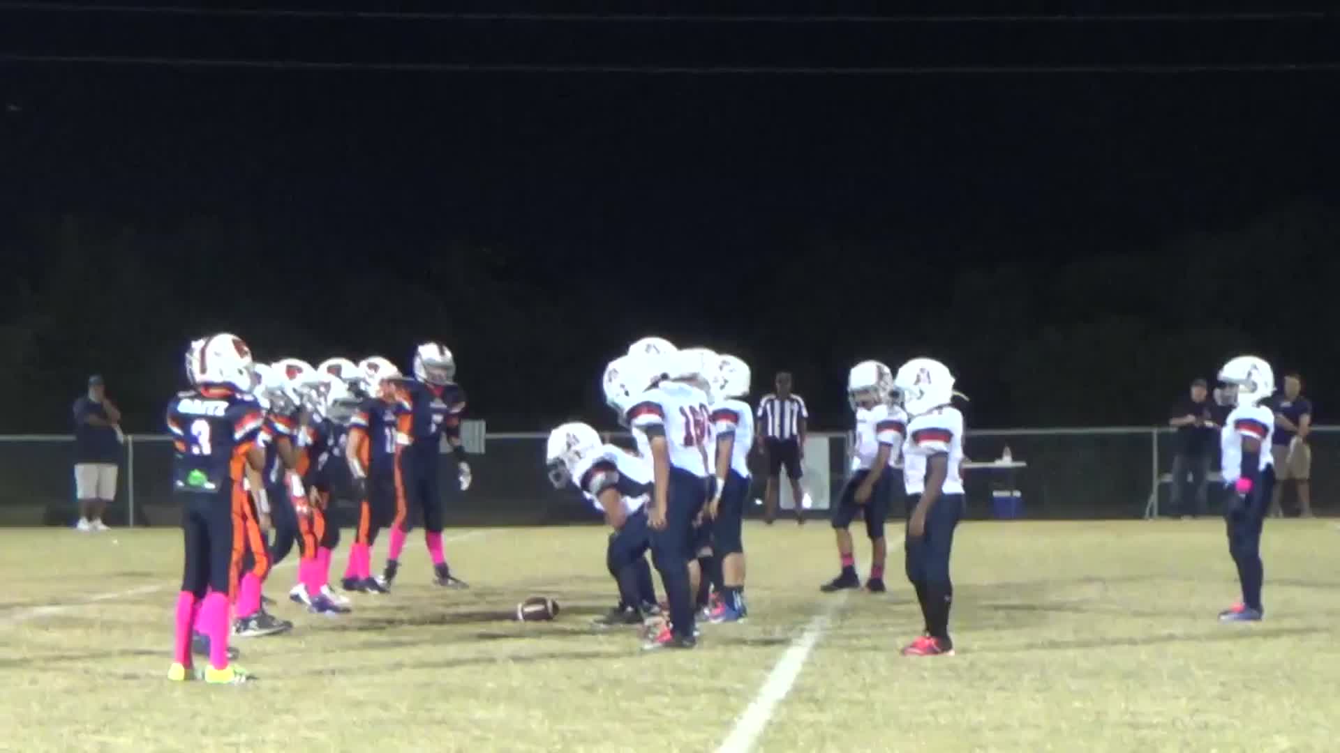 vs. 2015 CFSA JV Patriots - Coach Swain highlights - Hudl